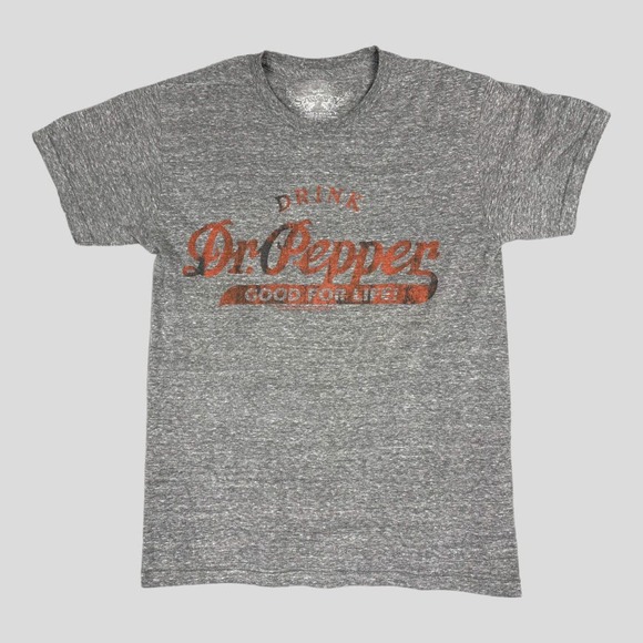 Savvy | Shirts | Mens Grey Savvy Dr Pepper Tshirt Size Small | Poshmark